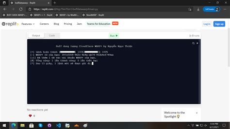 Github Nguyenntdevbuffdatawarp Buff Cloudflare Warp Data Script Using Python