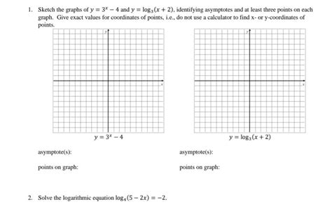 Solved Sketch The Graphs Of Y X And Y Log X Chegg