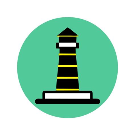Lighthouse Icon Premium Ai Generated Vector