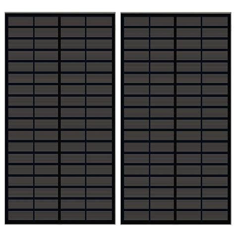 18v Mini Pv Module 3w 4w 5w Glass Small Solar Panel Solar Panel And