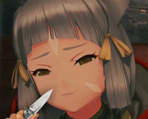 Smug Cat Nia R Xenoblade Chronicles