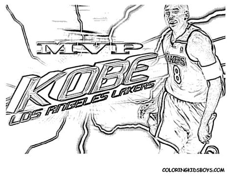 Big Boss Basketball Coloring Pictures Basketball Players Free Coloring Pages Kobe