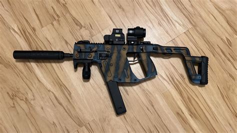 10mm Kriss Vector Sbr Titanium Tiger” W Hybrid 46m Rkriss