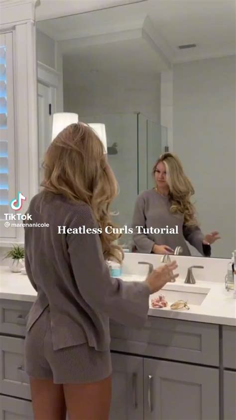 Heatless Curls Tutorial Heatless Curls Heatless Hairstyles Heatless