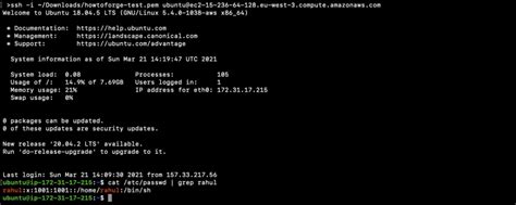 How To Create A User On Linux EC Instance On AWS And Add A Public Key To It Using A Shell Script