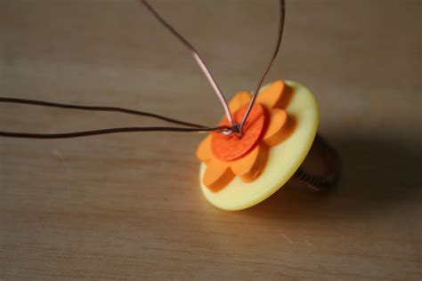 Vitamin C A Daily Dose Of Creativity Button Ring Tutorial Craft Month And A Giveaway