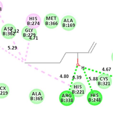 Two Dimensional And Three Dimensional Binding Modes Of Identified Download Scientific Diagram