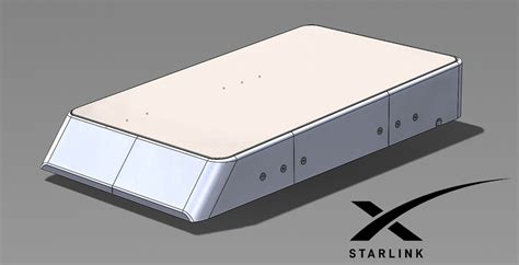 Free 3d File Starlink Flat Mount Socket For Rectangular Dishy 🖥️・model To Download And 3d Print