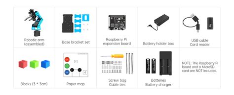Robotic Arm For Raspberry Pi Robot Kit Open Source
