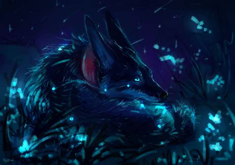 Starry Wolf By Alaxendra On Deviantart