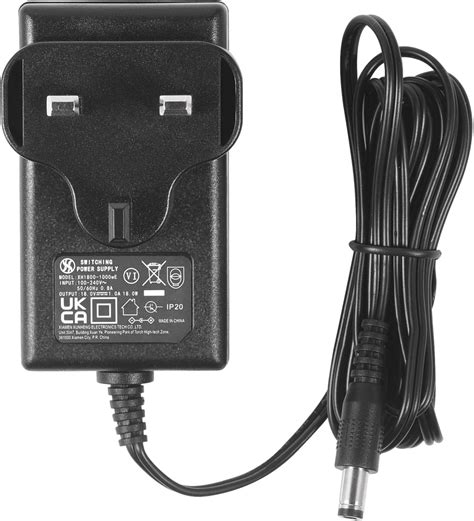 Security 01 Ac To Dc 18v 1a Power Adapter Supply Plug 55mm X 21mm
