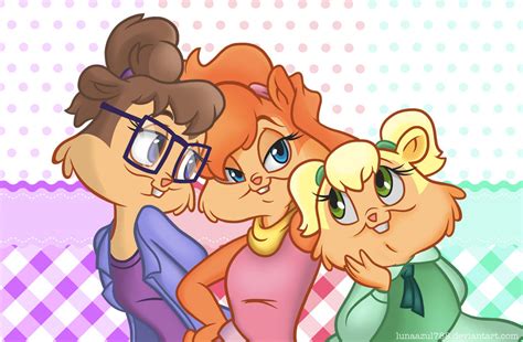 The Chipettes By Lunaazul788 On Deviantart