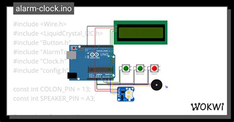 Alarm O čas Wokwi Esp32 Stm32 Arduino Simulator