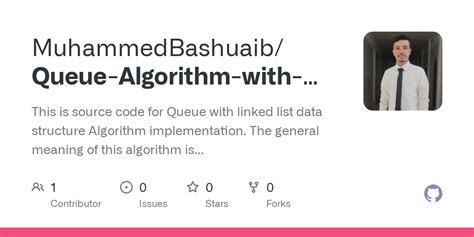Github Muhammedbashuaib Queue Algorithm With Linked List In Cpp This Is Source Code For Queue