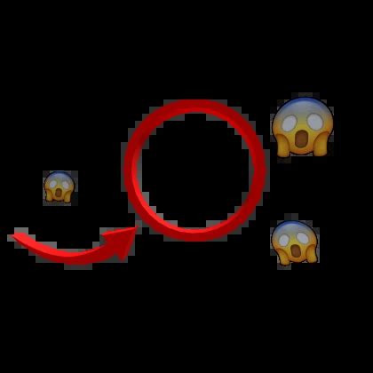 Red Clickbait Meme Circle Shocking😱 Roblox Item Rolimons