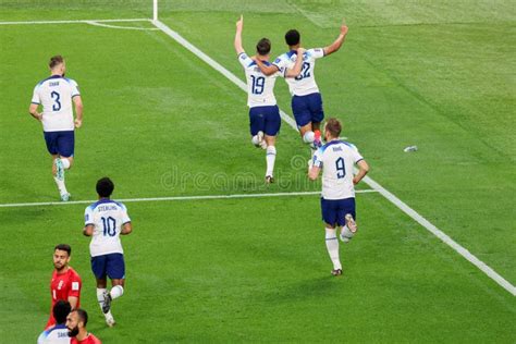 Jude Bellingham Celebrate His Goal During The Match Between England Vs