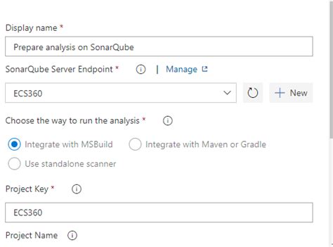 azure devops sonarqube prepare analysis step failing in azuredevops