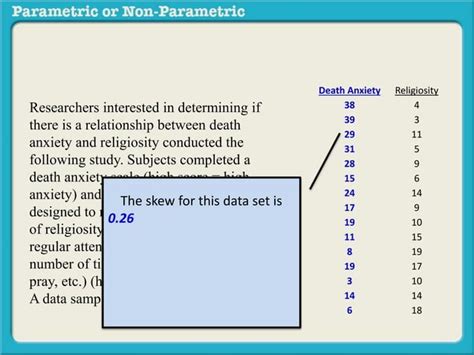 Is A Parametric Or Nonparametric Method Appropriate With Relationship Oriented Questions Ppt