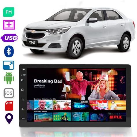 Central Multimídia Chevrolet Cobalt 2011 A 2020 7 Polegadas Android E