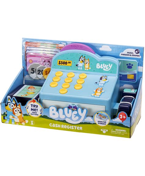 Bluey S11 Interactive Role Play Cash Register Toysrus