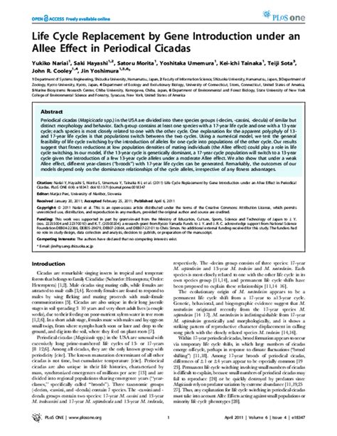 Pdf Life Cycle Replacement By Gene Introduction Under An Allee Effect