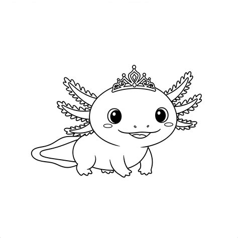 57 Axolotl Ausmalbilder Drucken Sie Süße Kreaturen Aus