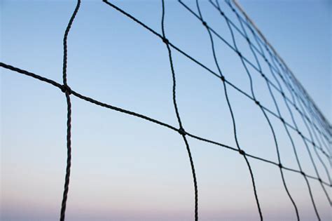 비치 발리볼 그물 여름 방학 스포츠 개념 격리 된 하늘 배경 0명에 대한 스톡 사진 및 기타 이미지 0명 Championship 개념 Istock