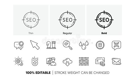 Cogwheel Presentation Board And Calculator Target Line Icons For Web App Printing Line Icons