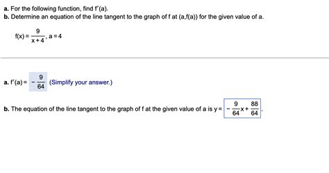 Solved A For The Following Function Find F A B Chegg
