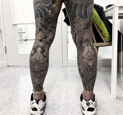 Traditional Japanese Tattoo Sleeve Tatuajes Chinos Japanese Leg
