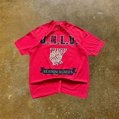 Vintage 1990s Unlv Runnin Rebels Basketball Depop