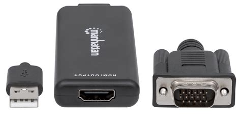 Manhattan VGA And USB To HDMI Converter 152426