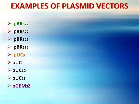 Molecular Cloning Vectors Types And Characteristics Pptx Molecular Cloning Vectors Types And Characteristics Pptx
