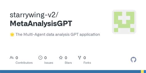 Github Starrywing V2metaanalysisgpt 🌟 The Multi Agent Data Analysis