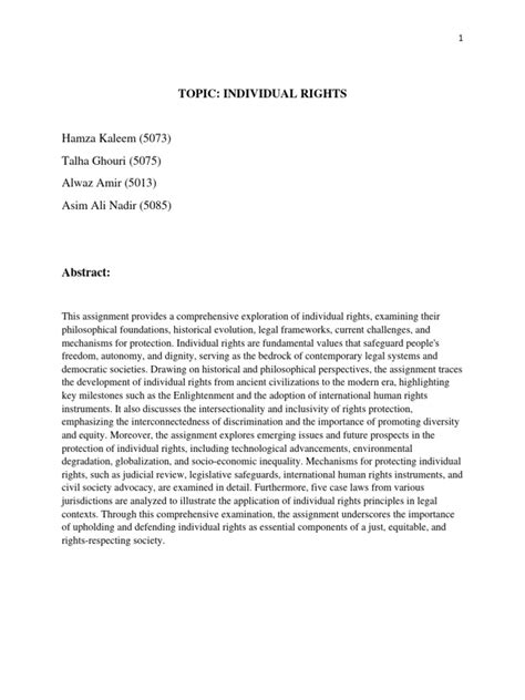 Hr Assignment Group F Pdf Human Rights Rights