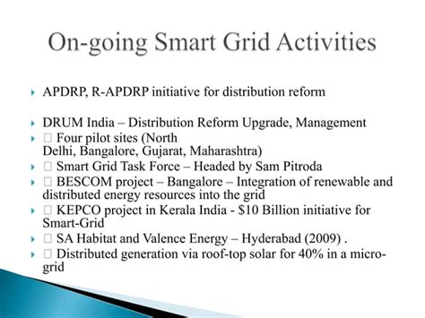 Ppt On Smart Grid PPTX