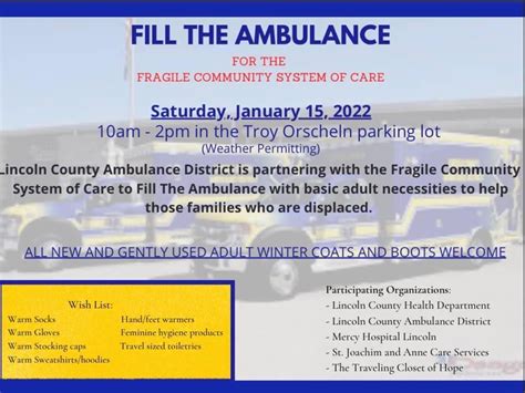 Ray Antonacci On Linkedin Weloveourcommunity Filltheambulance