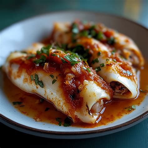 Amazing Southern Italian Stuffed Calamari Delightful Experience