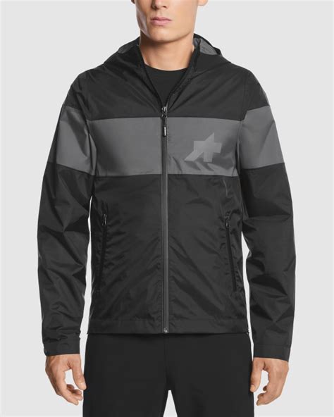 Signature Rain Jacket Evo Black Assos Of Switzerland