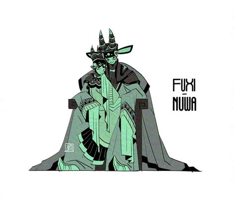 Nuwa And Fuxi Nine Sols Drawn By Pineappledandy Danbooru