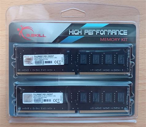 Yahooオークション Gskill Ddr4メモリ 2666 16gb 8gbx2
