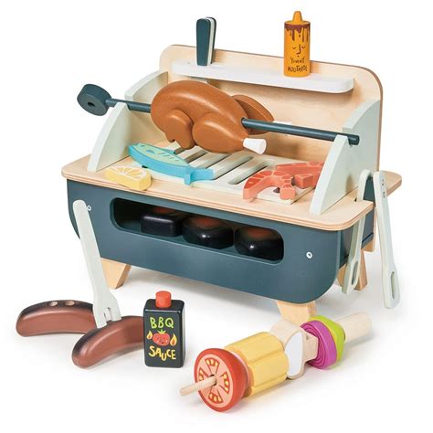 Tender Leaf Toys Barbeque Play Set Ultimate Grill Master Playset