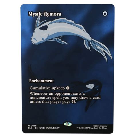 Mystic Remora Tle 16 Tle Hologram Proxy Mtg Cards