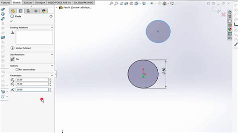 Solidworks Circle YouTube