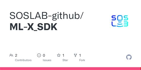 GitHub SOSLAB Github ML X SDK