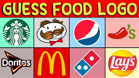 Guess The Food Logo Can You Guess All The Food Logos Famous Food