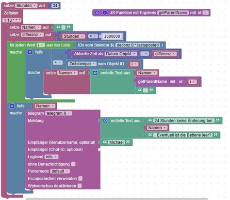 blockly funktioniert nicht nach javascript update