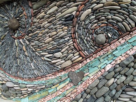 The Ancient Art Of Stone Couple Creates Beautiful Rock Wall Art