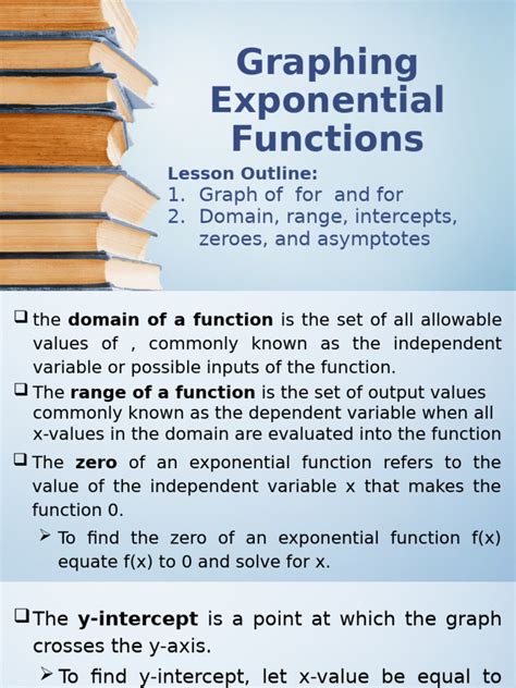 Graph Of Exponential Function Pdf Function Mathematics Exponential Function