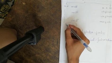 Integration Of Trignometric Functions Youtube